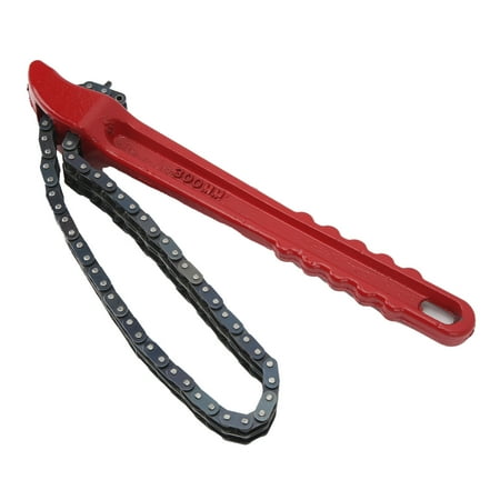 Oil Filter Removal Tool, Metal Deformation Proof Chain Type Oil Filter ...