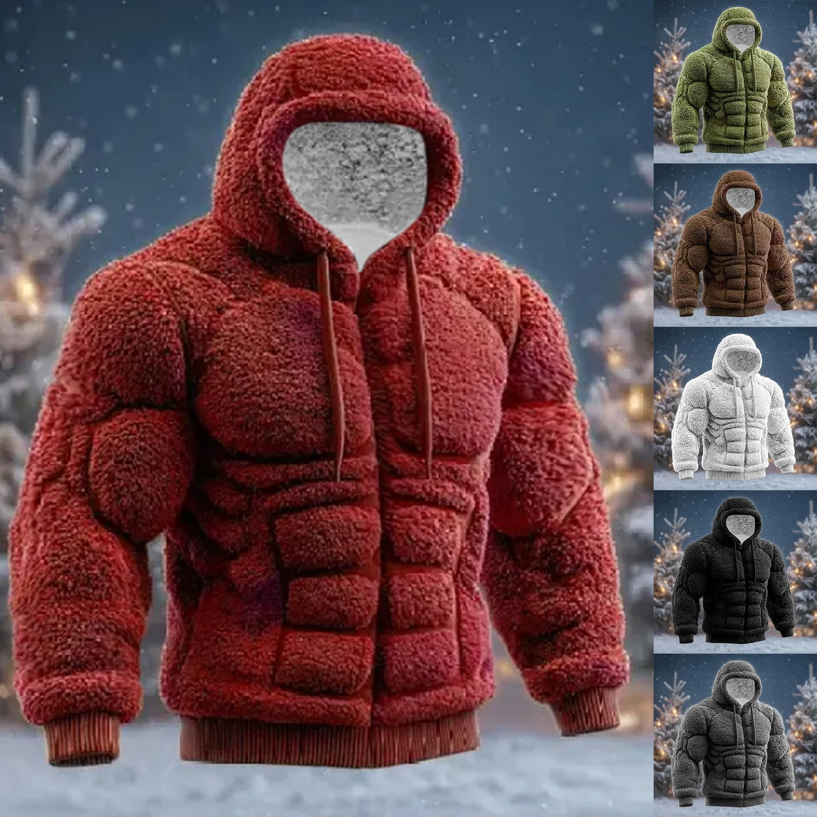 Click here for Sksloeg Vintage Style Muscle Line Art Hooded Sweat... prices