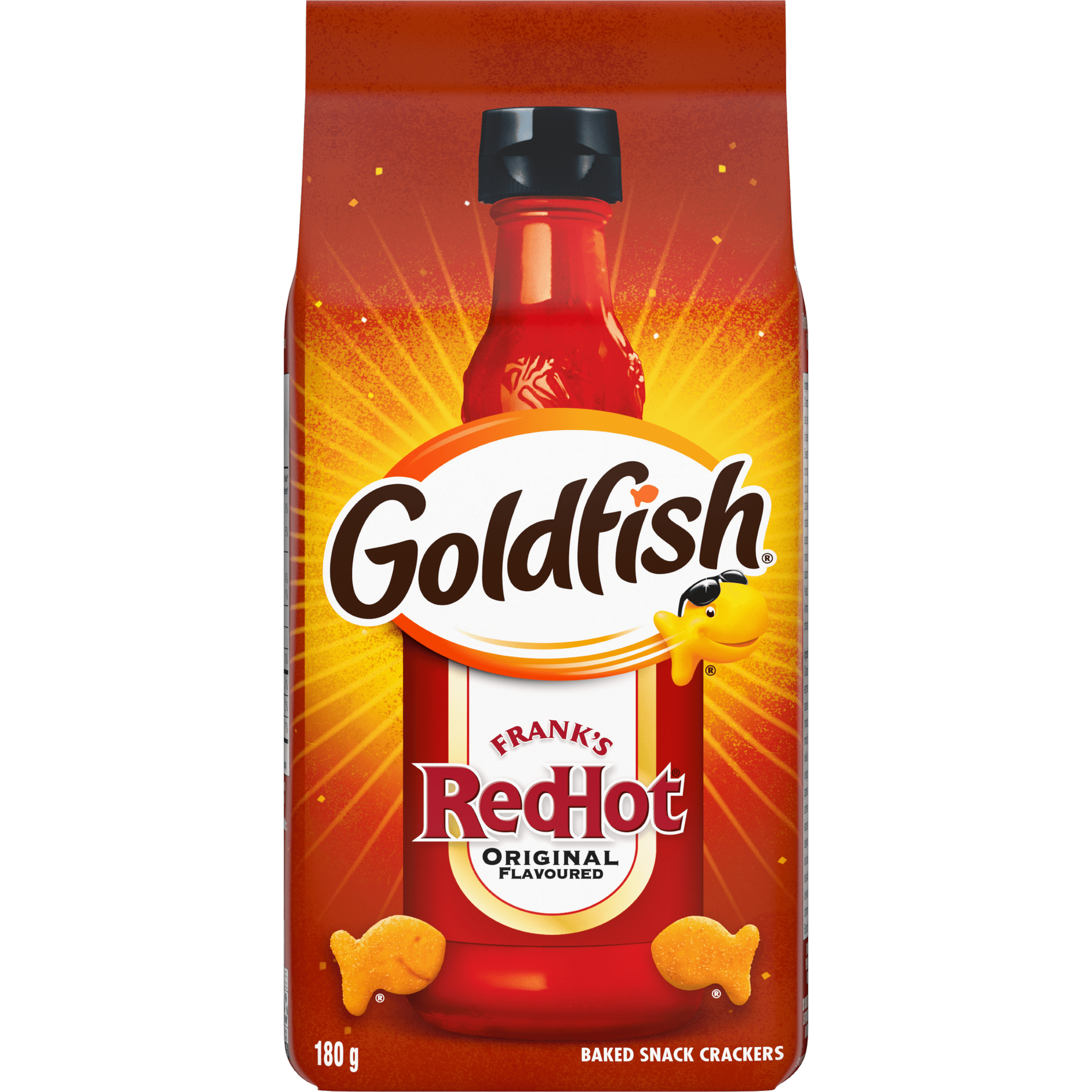 Click here for Goldfish Franks Redhot Cheddar Crackers (180 G Bag... prices