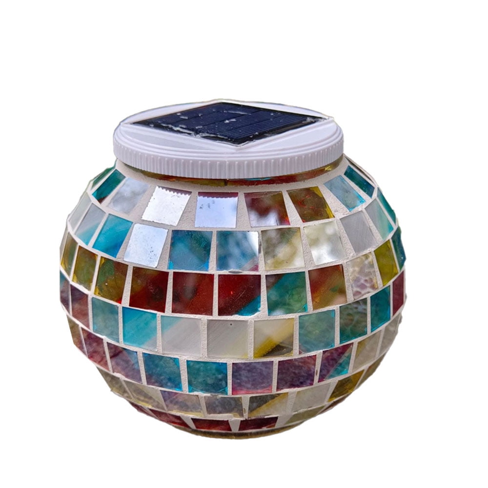 Solar Glass Ball LED Garden Light, Solar Lighting, Ideal Gift - Walmart.com