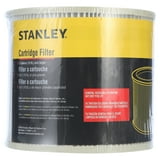 Stanley 08-2501 5-18 Gallon Cartridge Filter for Wet Dry Vacuums ...