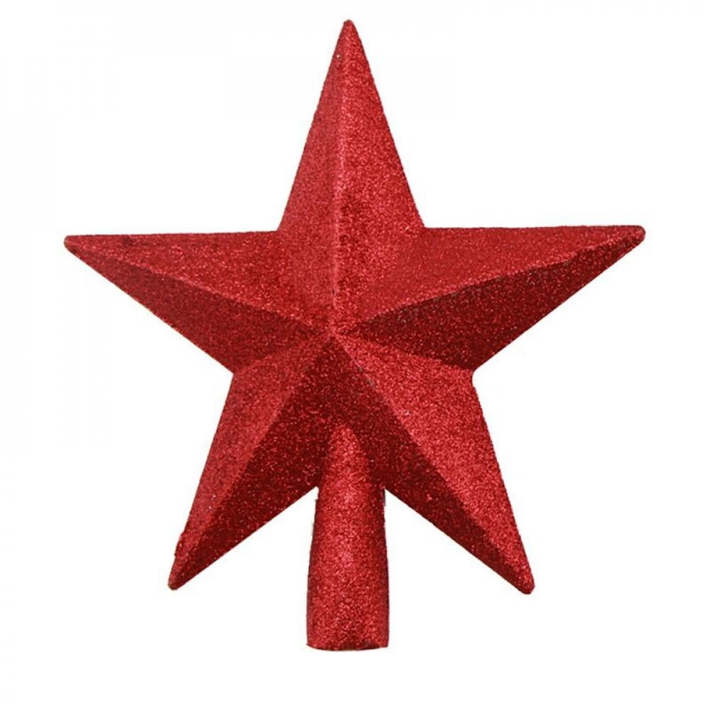 Christmas sale! Glittering Star Christmas Tree Topper Shatter-Resistant ...