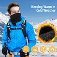 2 Pack Winter Neck Gaiter Warmer for Men&Women,Windproof Face Cover ...