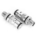 2 Pieces Gas Valves Practical Beer Accessories Liquid Valves Easy to ...