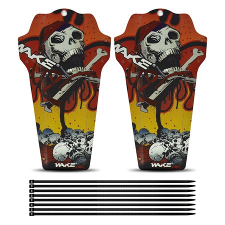 Amdohai 1 Pair Bicycle Tyre Tire Front Rear Mud Guards Set Mudguard ...