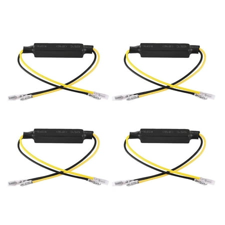 mmirethe 4pieces Motorcycl Accessories LED Load Resistor For Turn ...