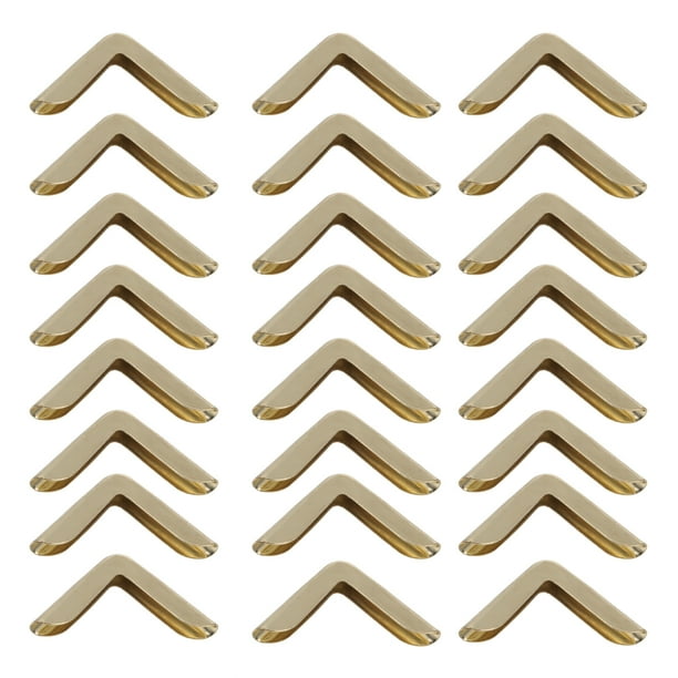 50Pcs Metal Book Corner Covers Vintage Iron Photo Frame Corner ...