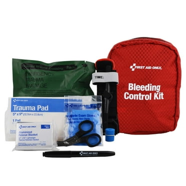 Trauma Pak First Aid Kit with QuikClot HSA/FSA Eligible - Walmart.com