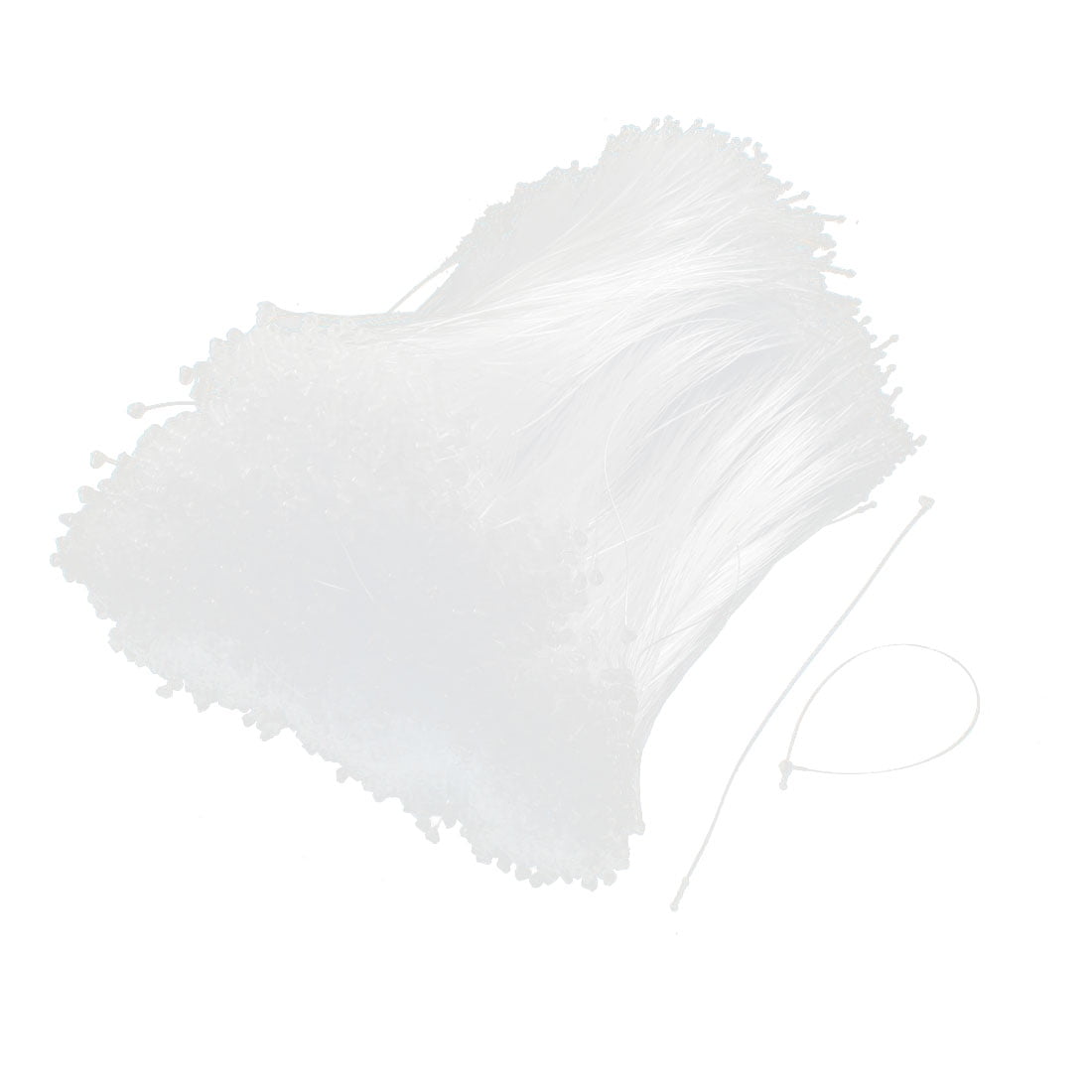 Plastic Snap Lock Pin Security Loop Tag Fastener Hook Ties 7" 5000 Pcs ...