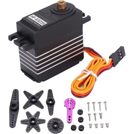 25KG Servo Motors Low Noise Aluminum Alloy for 1:8 1:10 RC Remote ...