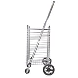 Helping Hand Pop 'n Shop Folding Cart with Pop on Wheels and Foam ...