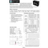 12V 9Ah Compatible Battery for APC Back-UPS NS1250, NS 1250 - 4 Pack ...