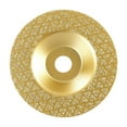 1PC 100mm Vacuum Brazed emery Cup Wheel Grinding Disc for Tile Marble ...