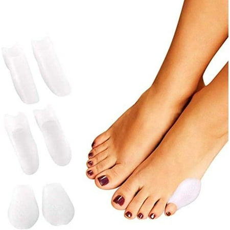 Bunionette Corrector Pads, 3 Pair Soft Gel Little Toe Bunion Corrector ...