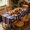 AOOOWER US Flag Design Tablecloth 250th Anniversary Table Cover For ...