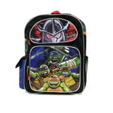Teenage Mutant Ninja Turtles Full Size Kids Book Bag, Black and Red ...