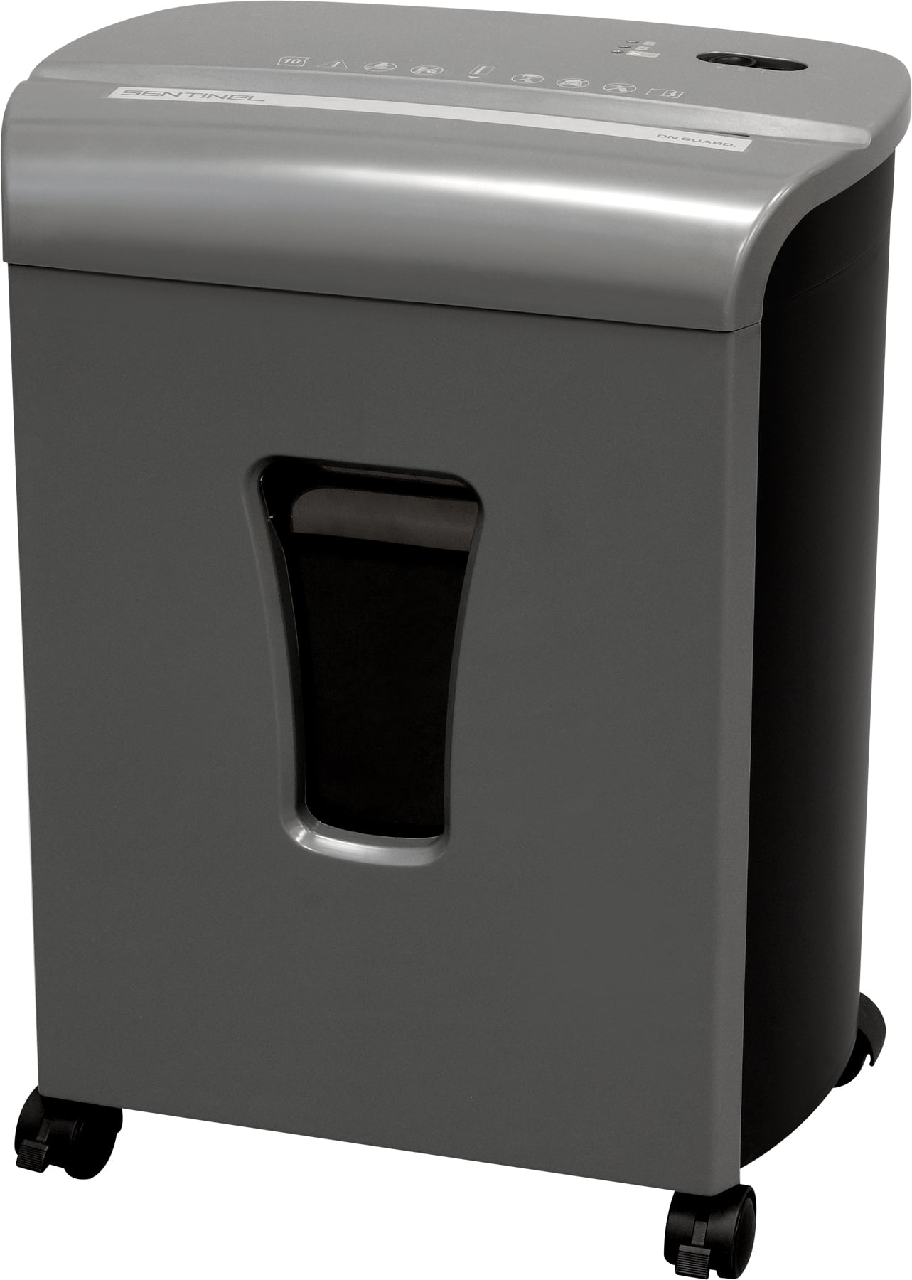 Sentinel Shredders FM102P-GUN 10-Sheet High Security Micro-Cut Paper ...