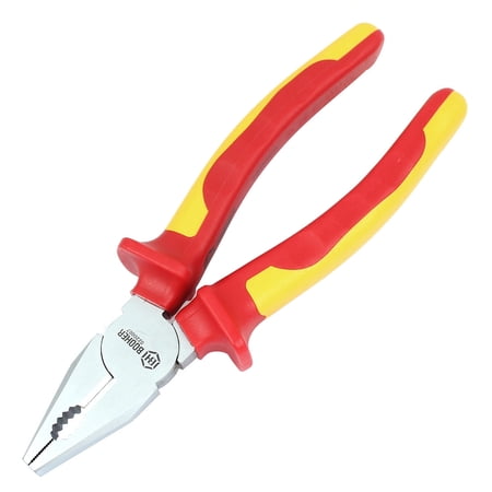 BOOHER Authorized 1000V VDE 7"(180mm) Length Insulated Combination ...