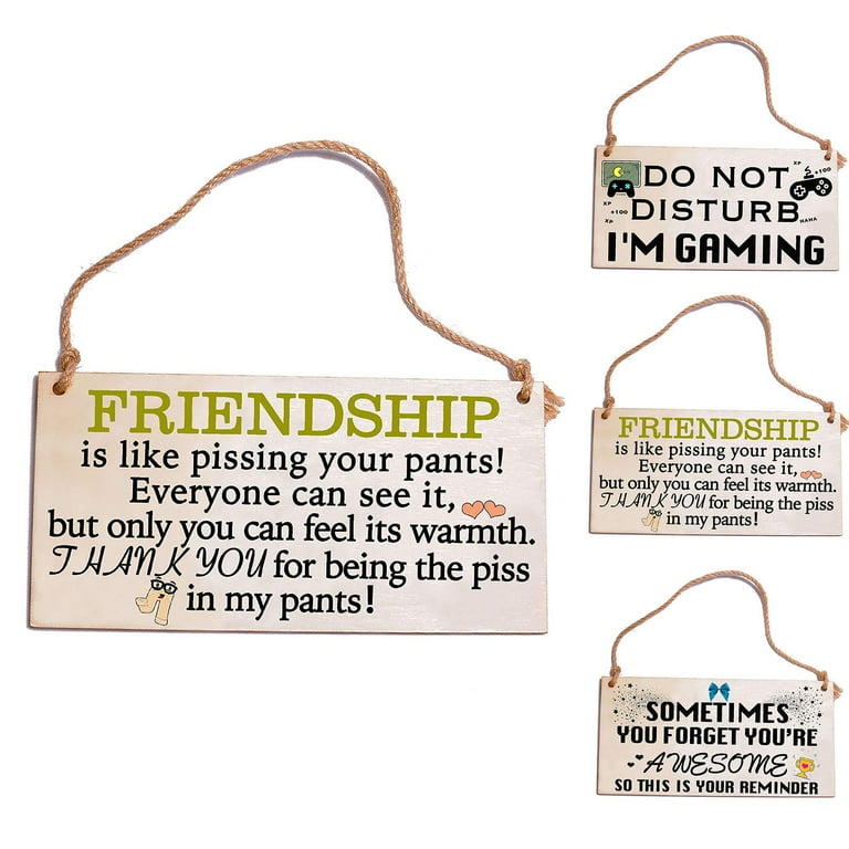 Friends Signs Or Plaques