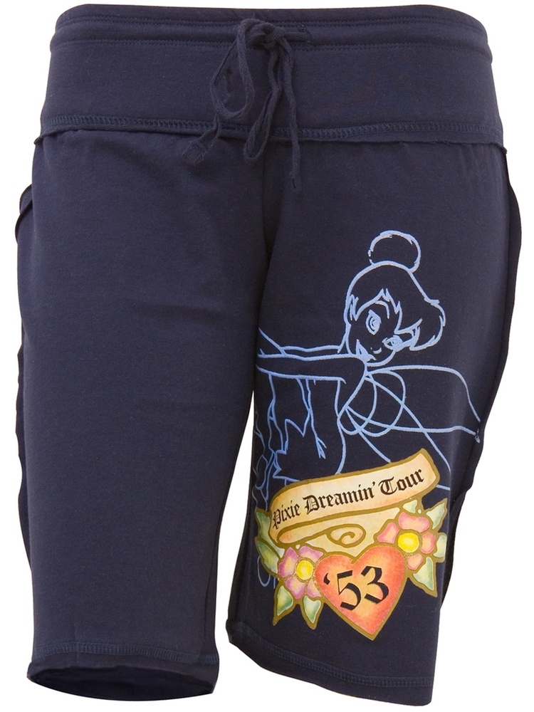 Tinkerbell - Pixie Dreamin Juniors Drawstring Shorts - Walmart.com