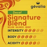 Gevalia Signature Blend Decaf Light Roast Keurig Decaffeinated K-Cup ...