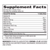 Equate Collagen Peptides Beauty Formula* Dietary Supplement, Unflavored, 10 g Collagen, 20 oz ...