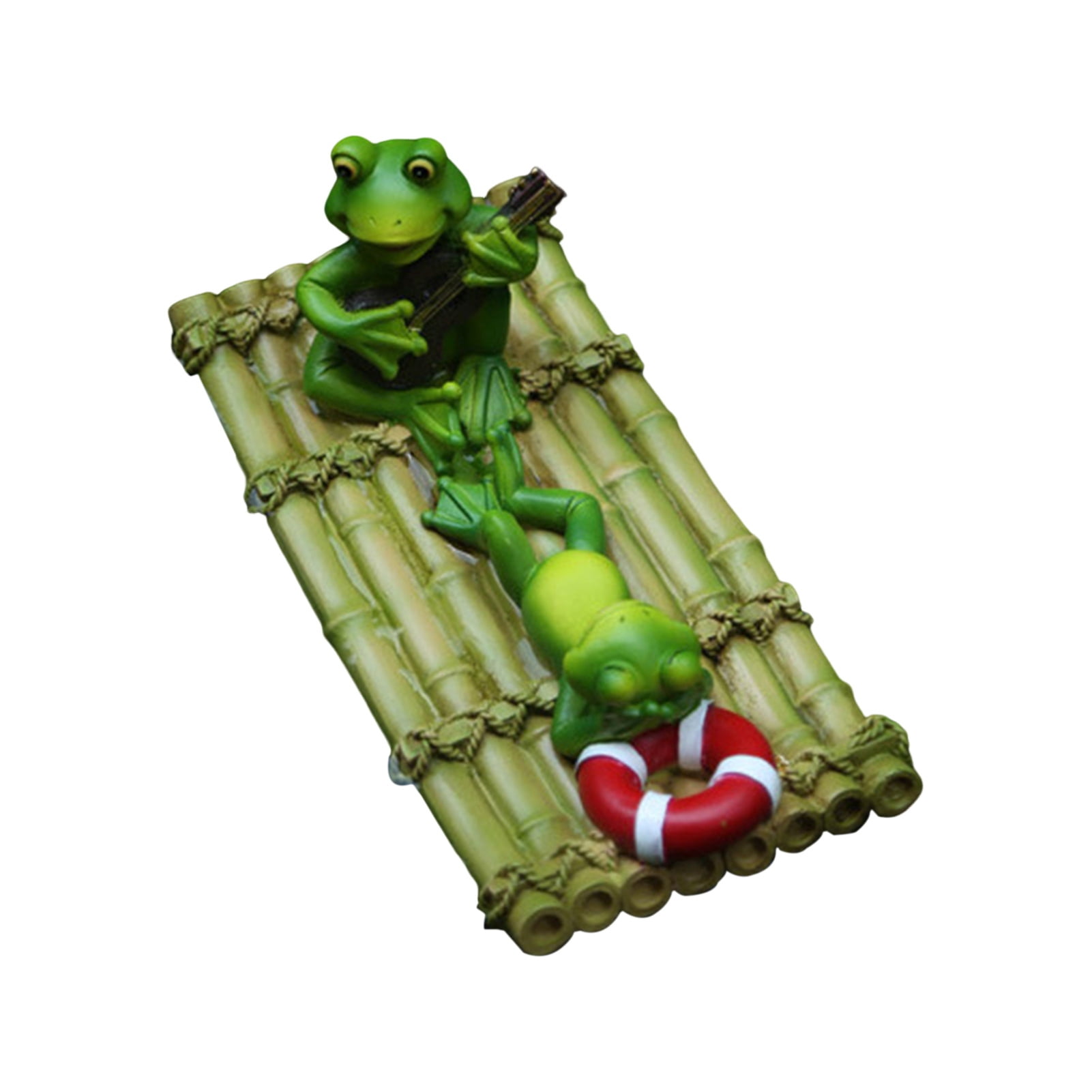Floating Frog Ornament Waterproof Detailed Pool Decor Frog Sculpture ...