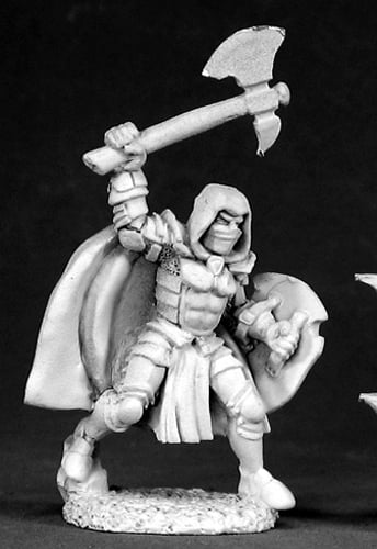 The Unholy Warrior Miniature 25mm Heroic Scale Dark Heaven Legends ...