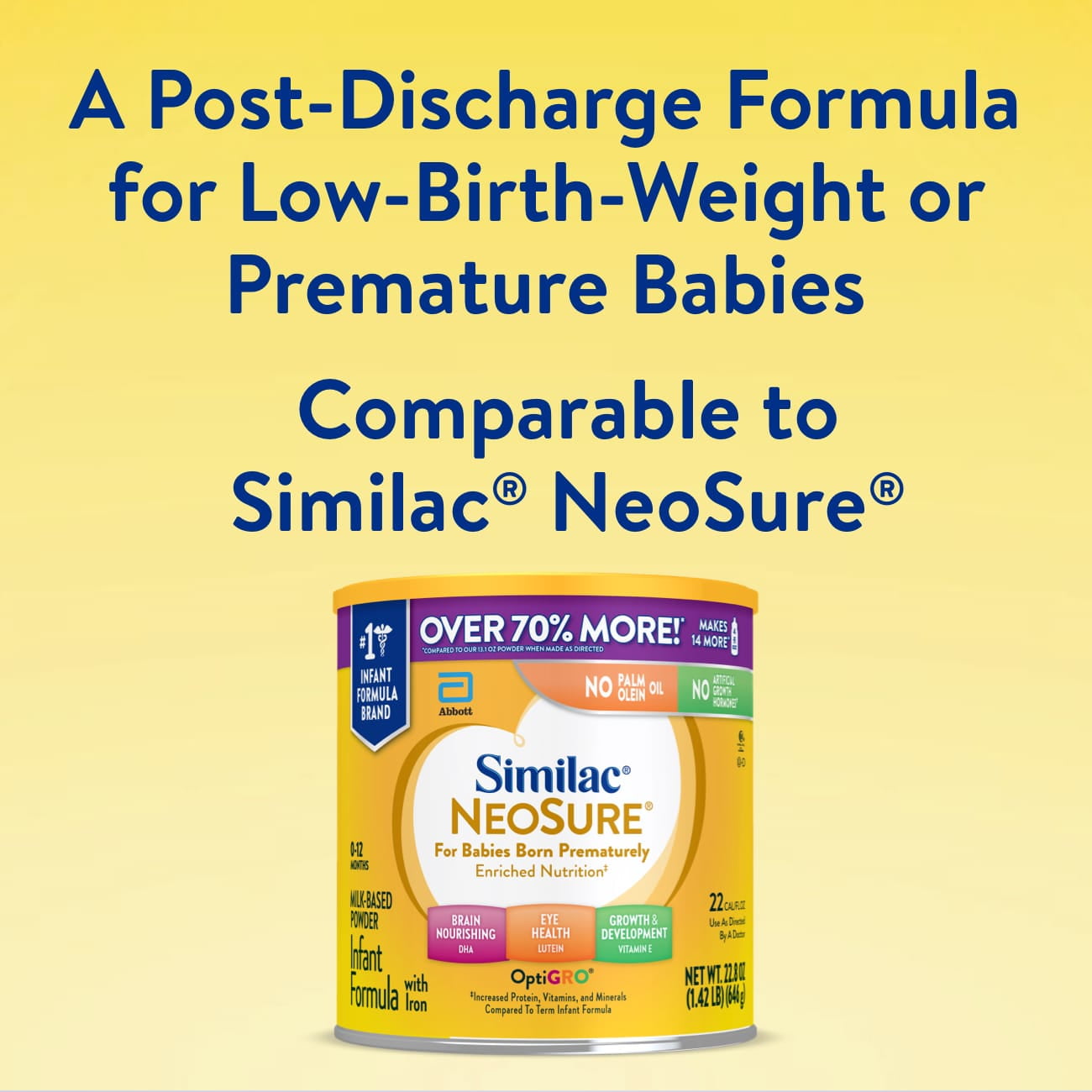 Buy Similac NeoSure Baby Formula Powder, Imported, for Babies Born Prematurely, 850 g (30 oz ...