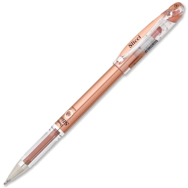 Pentel Sunburst Metallic Gel Pen, Gold - Walmart.com