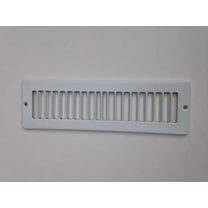 Toe Ductor Under Cabinet Heating and Cooling White Register Plate ...