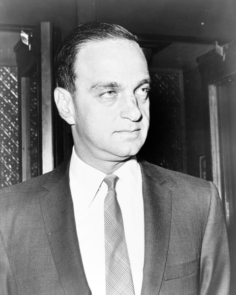 Print: Roy M. Cohn, Head-And-Shoulders Portrait, Facing Right, 1964 ...