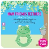 MAM Baby Toys, Teething Toys, Max the Frog 100% Natural Rubber ...