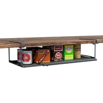 Casewin Under Cabinet Storage Shelf Wire Basket Organizer Fit Dual ...