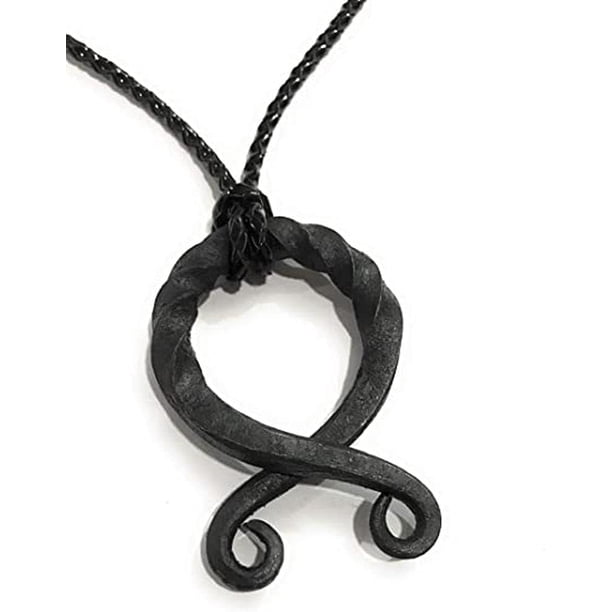 Forged Troll Cross Viking Pendant, Viking Necklace, Viking Jewelry ...