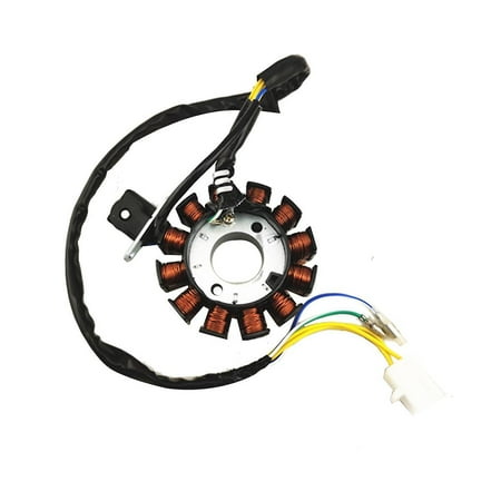 Coil 12 Pole Stator Dc Coil Ignition Stator For Gy6 125cc 150cc ...