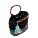 Twig & Arrow Macramé Ring Top Handle Bag - Walmart.com