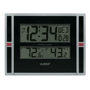 5 in 1 Large LCD Atomic Clock - Walmart.com