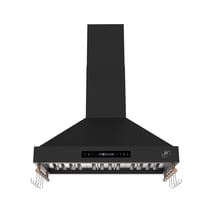 Forno Venezia 36 Inch Wall-Mounted Range Hood with Touch Controls and ...