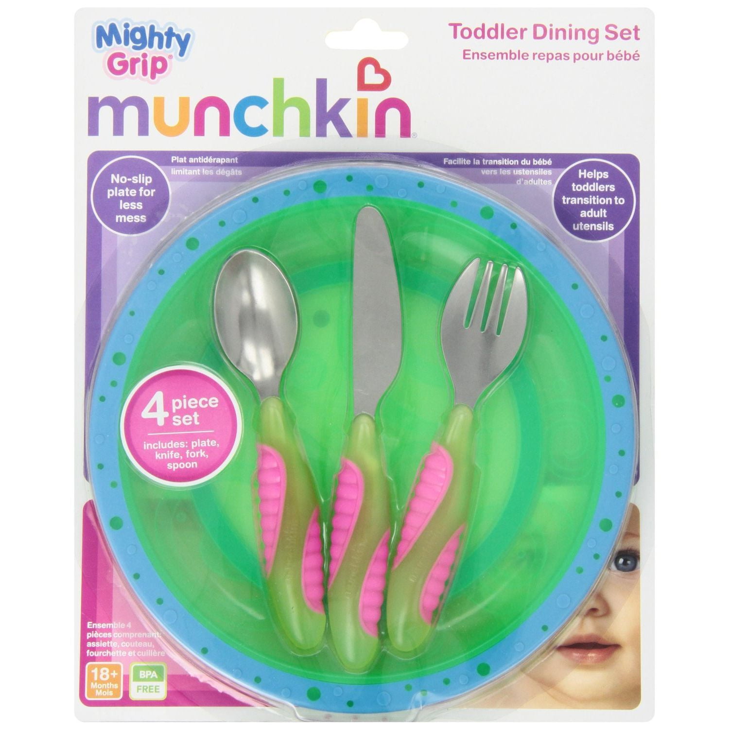Munchkin Toddler Dining Set, Assorted Colors - Walmart.com