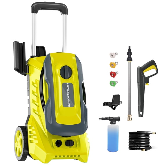 Electric Pressure Washer Power Washer - 4800 PSI 2.8 GPM Wash Machine ...