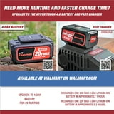 Hyper Tough 20-Volt 6-inch Mini Chainsaw with Battery and Charger, HT13 ...