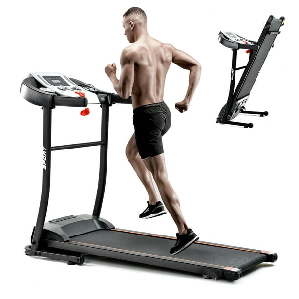 HLAiLL 2.0HP Treadmill for Home Folding 240lb Weight Capacity Walking ...