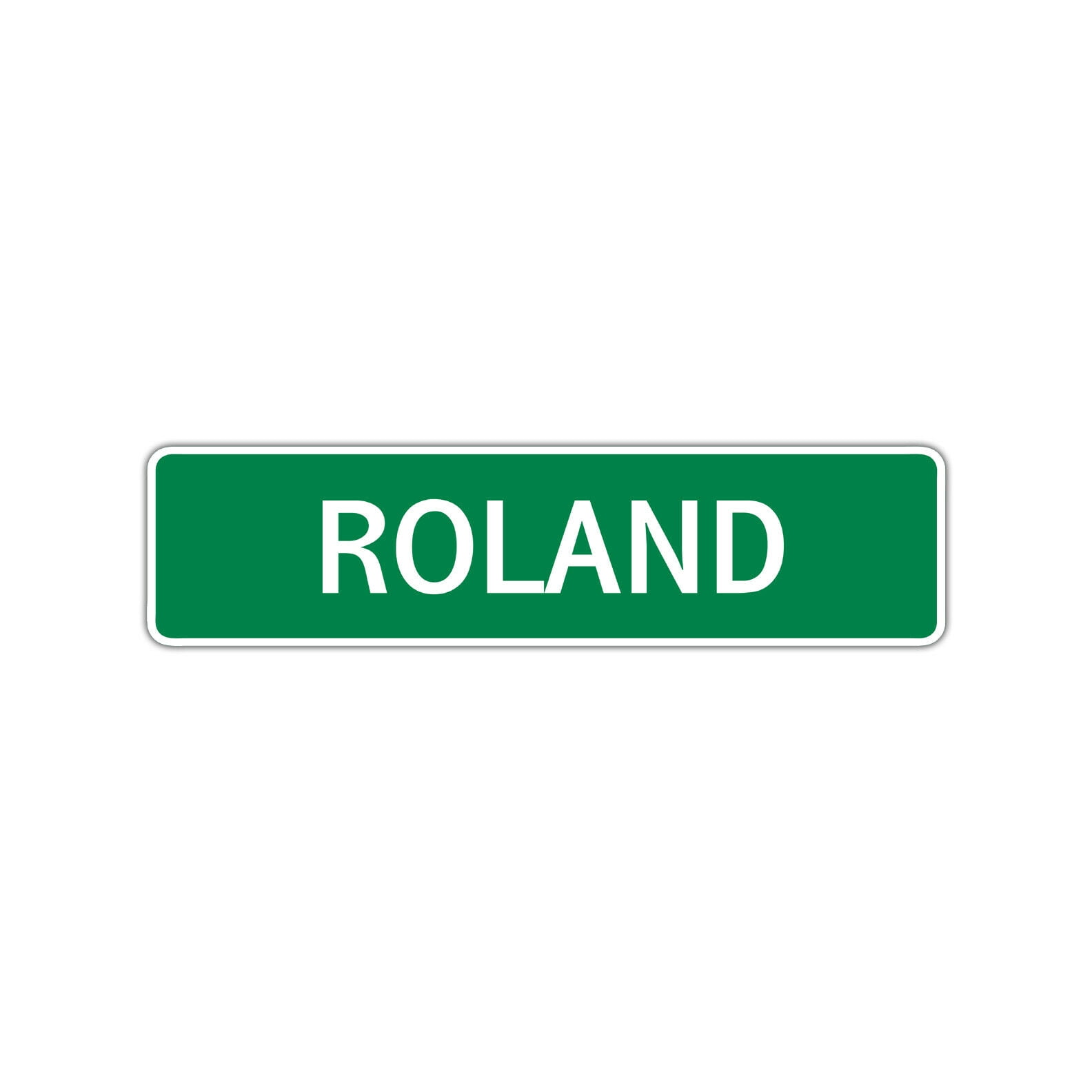 Roland Boys Children Name Indoor Outdoor Unique Letter Printed Label ...