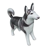 Inflatable Husky Dog Siberian Alaskan Malamute pet animal 32 inch Long ...
