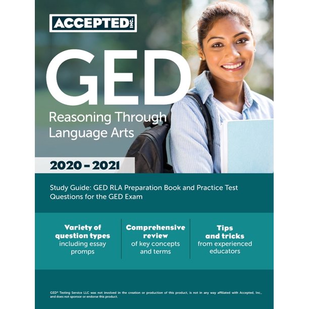 GED Reasoning Through Language Arts Study Guide : GED RLA Preparation ...