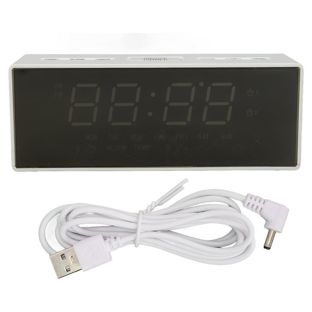 Digital Number Display LED Clock,Digital Mirror Alarm Clock Digital ...