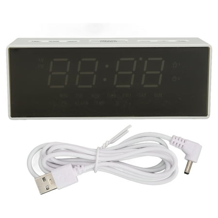 Digital Number Display LED Clock,Digital Mirror Alarm Clock Digital ...