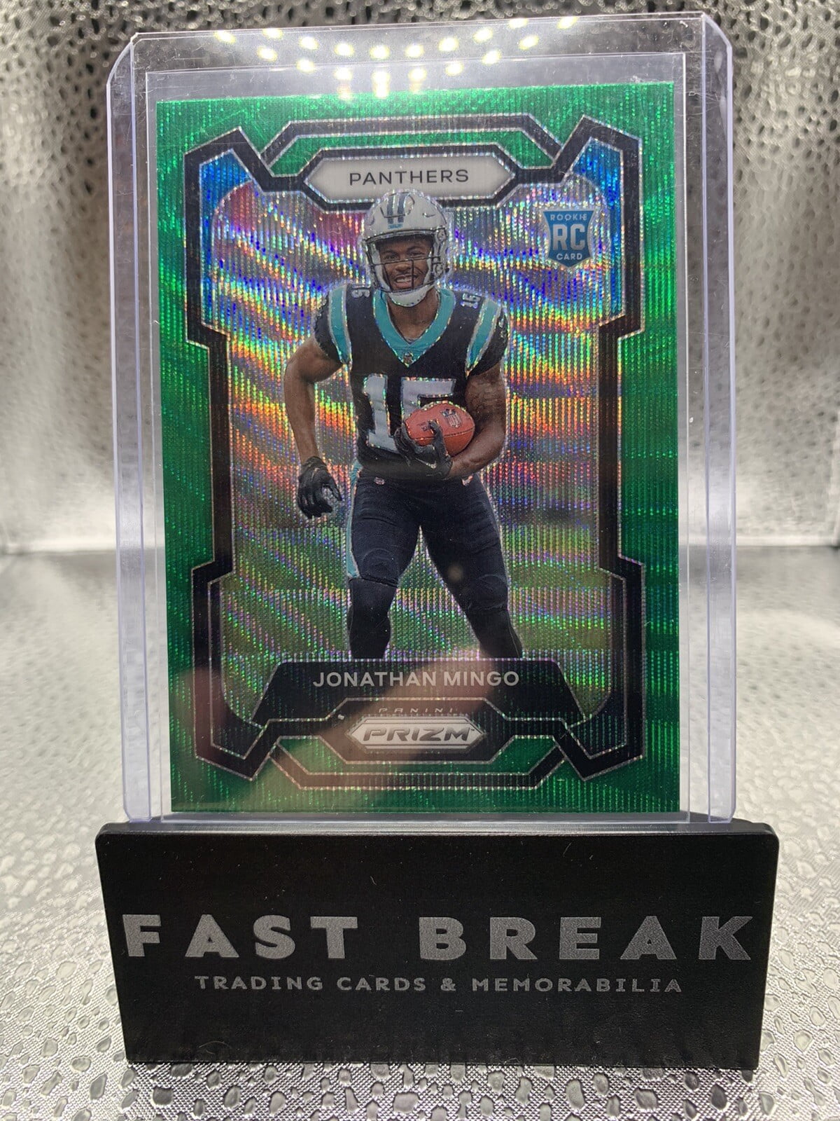 2023 Panini Prizm Green Wave Jonathan Mingo #312 Wave - Walmart.com