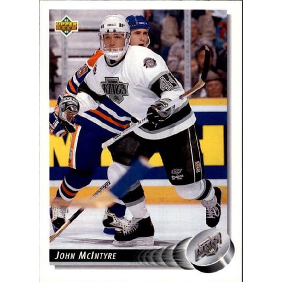 1992-93 Upper Deck #118 John McIntyre NHL Hockey Trading Card - Walmart.com